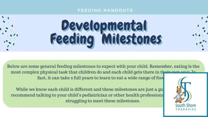 Developmental Milestones Archives - South Shore Therapies Resource Center